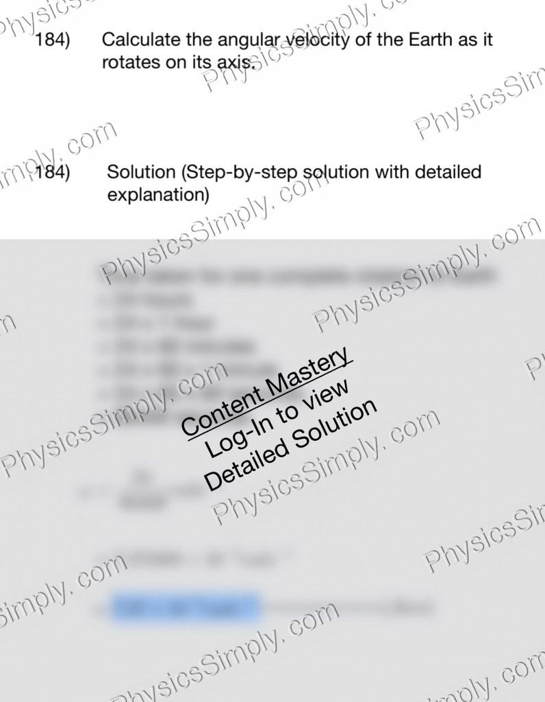 Mathematics and Physics Nourishment - Question 184 - Physics Simply!